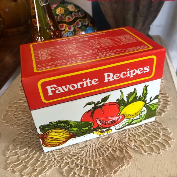 Vintage | Kitchen | Vintage Metal Recipe Card Holder | Poshmark